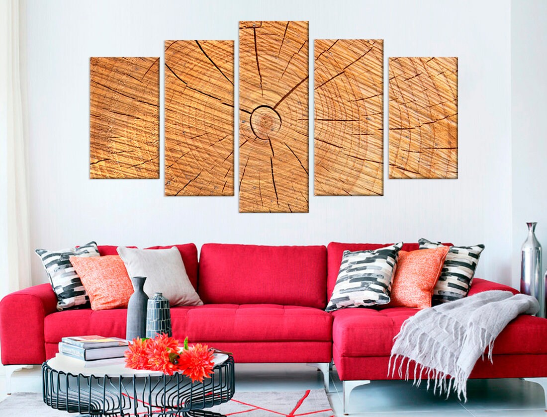 Light Wood Background Wall Art Texture of Wood Structure Wooden ...