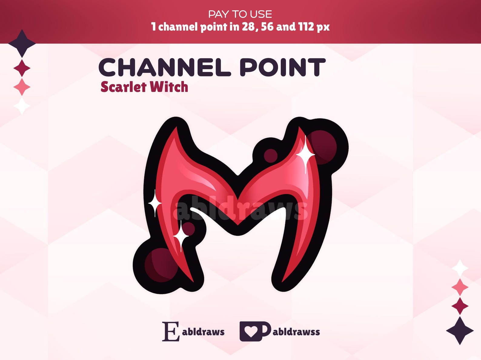 Scarlet Witch Channel Point | Marvel Rivals | Channel Point for Twitch ...
