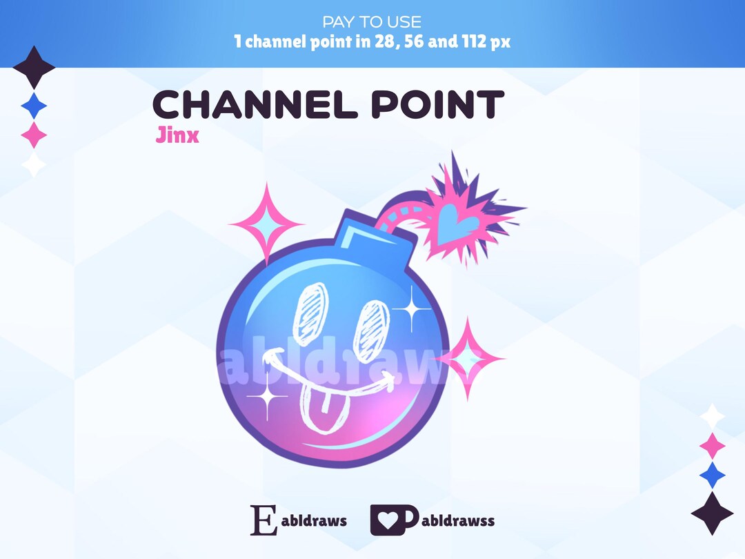 Jinx Channel Point | League of Legends | Channel Point for Twitch ...