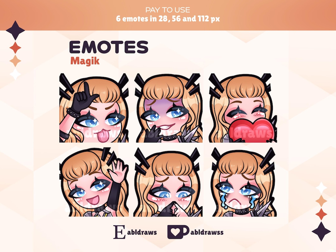 Magik Emotes | Marvel Rivals | Emotes for Twitch, Youtube and Discord ...