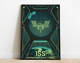 International Space Station | Etsy