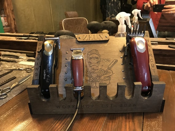 Barber Toolbox Stand for Barber Tools Tree Gift Barber - Etsy