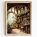 The Shire - Inside Bilbo Baggins Home - Stunning Watercolor Print of ...