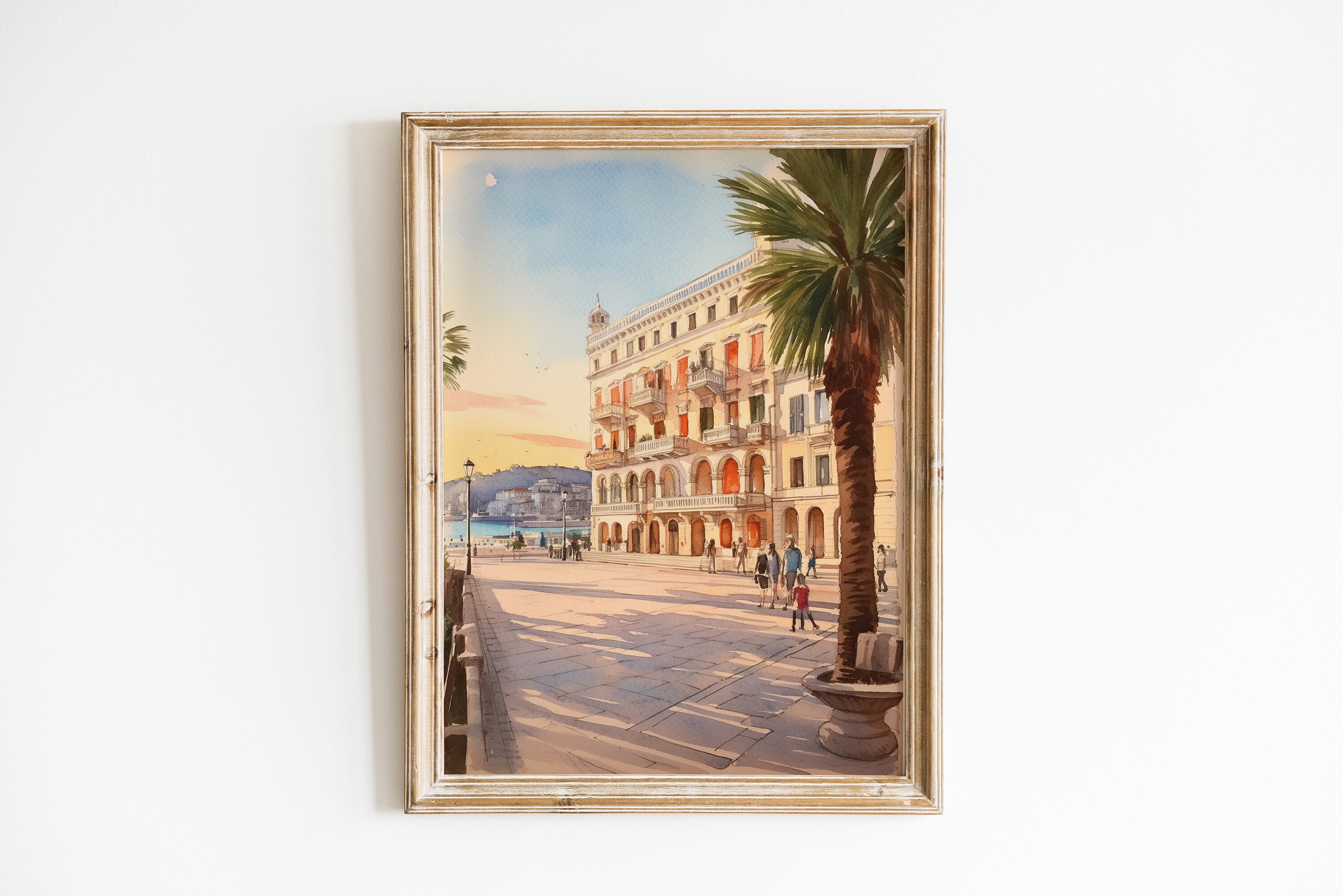 Split Croatia Travel Poster Set of 3 Transform Your Home - Etsy