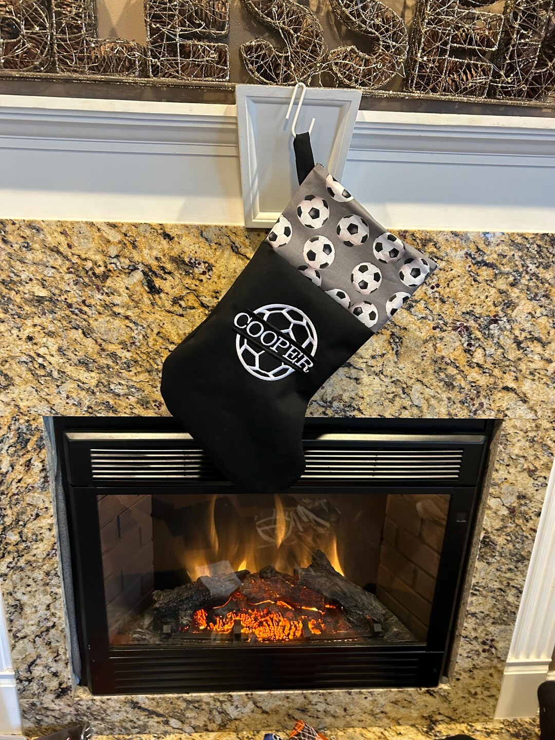 Soccer Sport Christmas Stocking With Choice of Name or Plain - Etsy