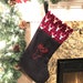 Buck Head Christmas Stocking With Choice of Name or Plain - Etsy