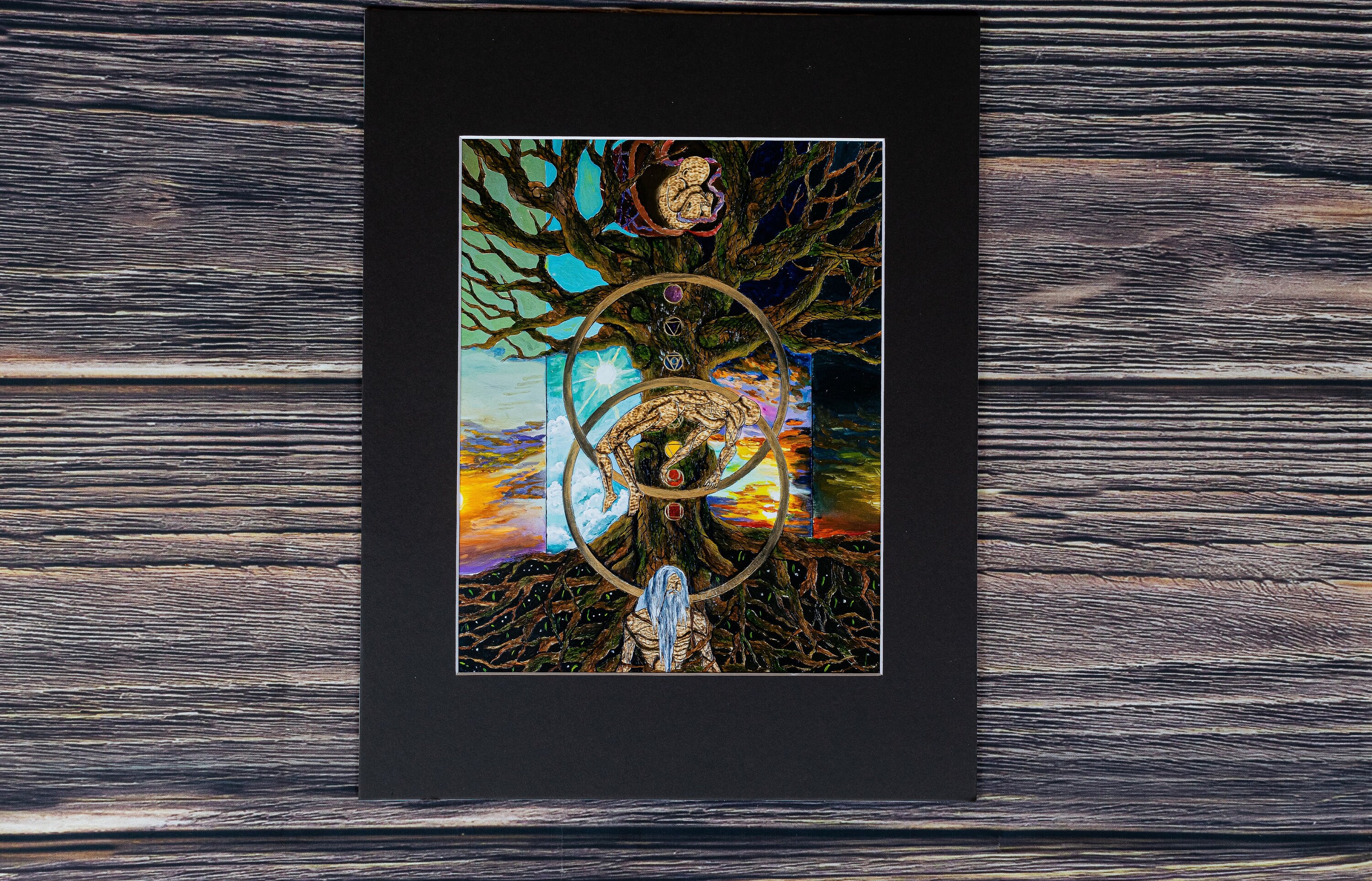 Original Tree of Life Reincarnation Art Print. Original - Etsy UK