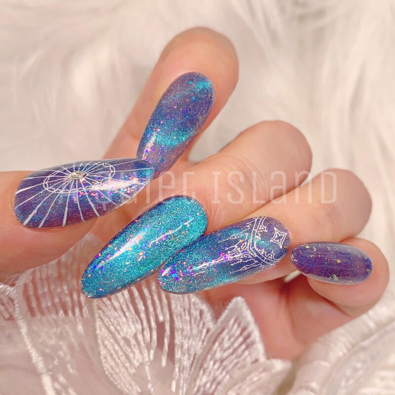 Celestial Nails - Etsy