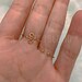 Moon Ring Gold, Mother of Pearl, Wire Wrapped Bohemian Celestial ...