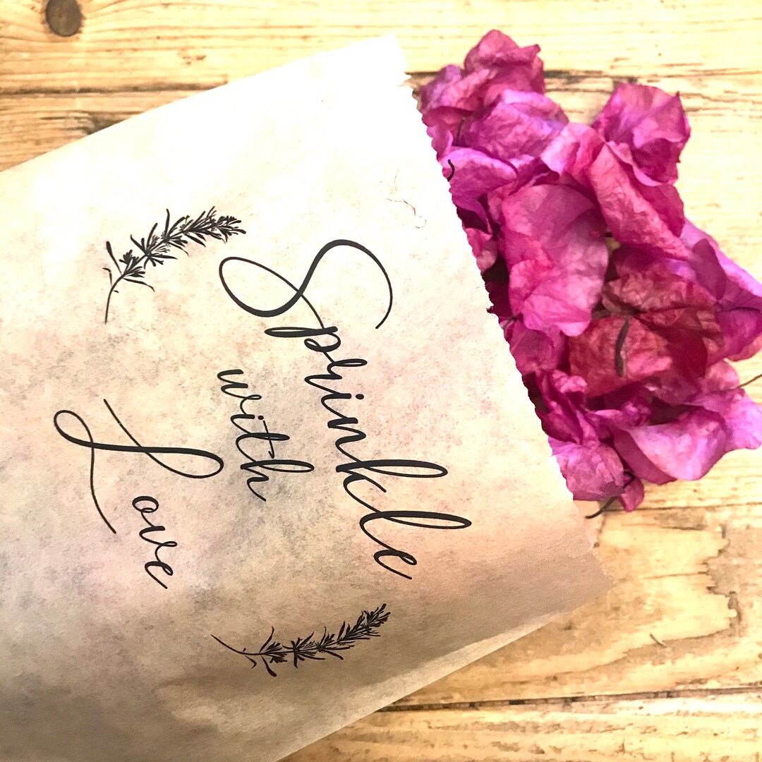 Sprinkle With Love Confetti Envelope | Confetti Favor, Wedding Confetti ...