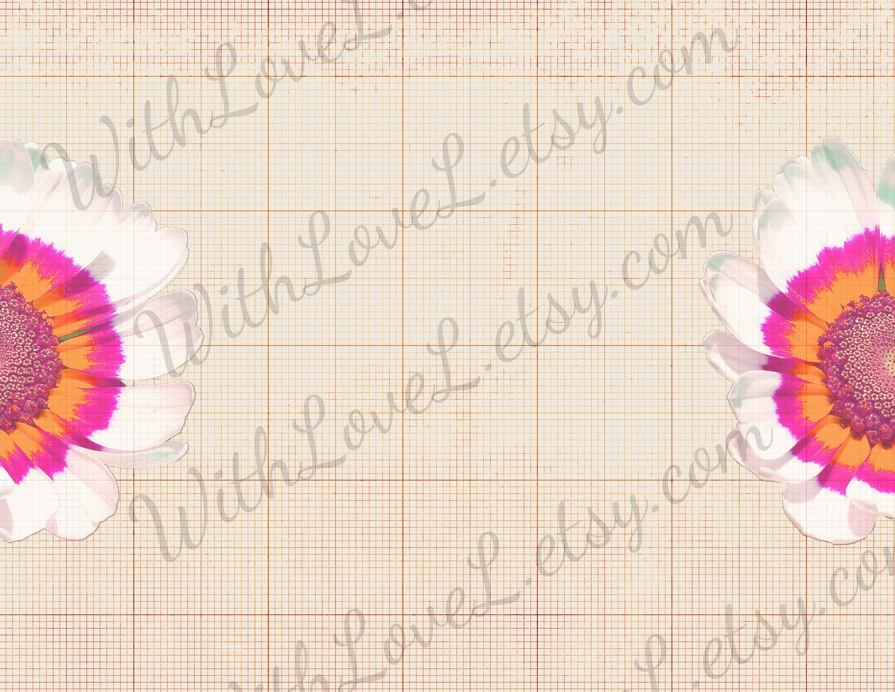 Grunge Grid Backgrounds Printable Graph Paper Digital Junk Journal Pack ...