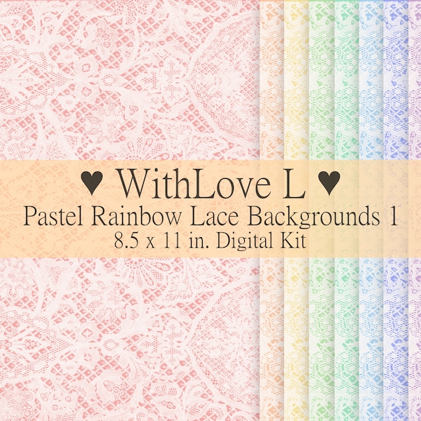 Lace Digital Paper - Etsy