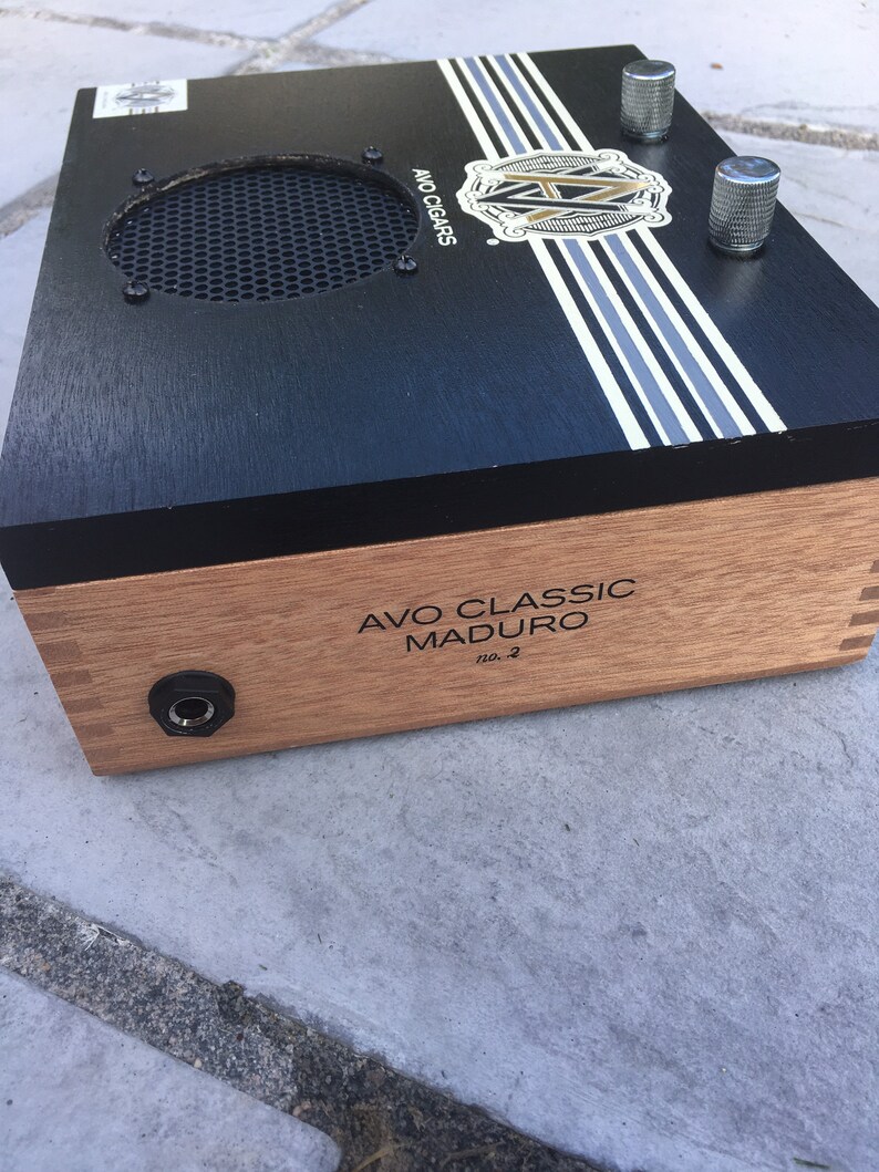 Avo Cigars Cigar Box Guitar Travel Amp Amplifier | Etsy