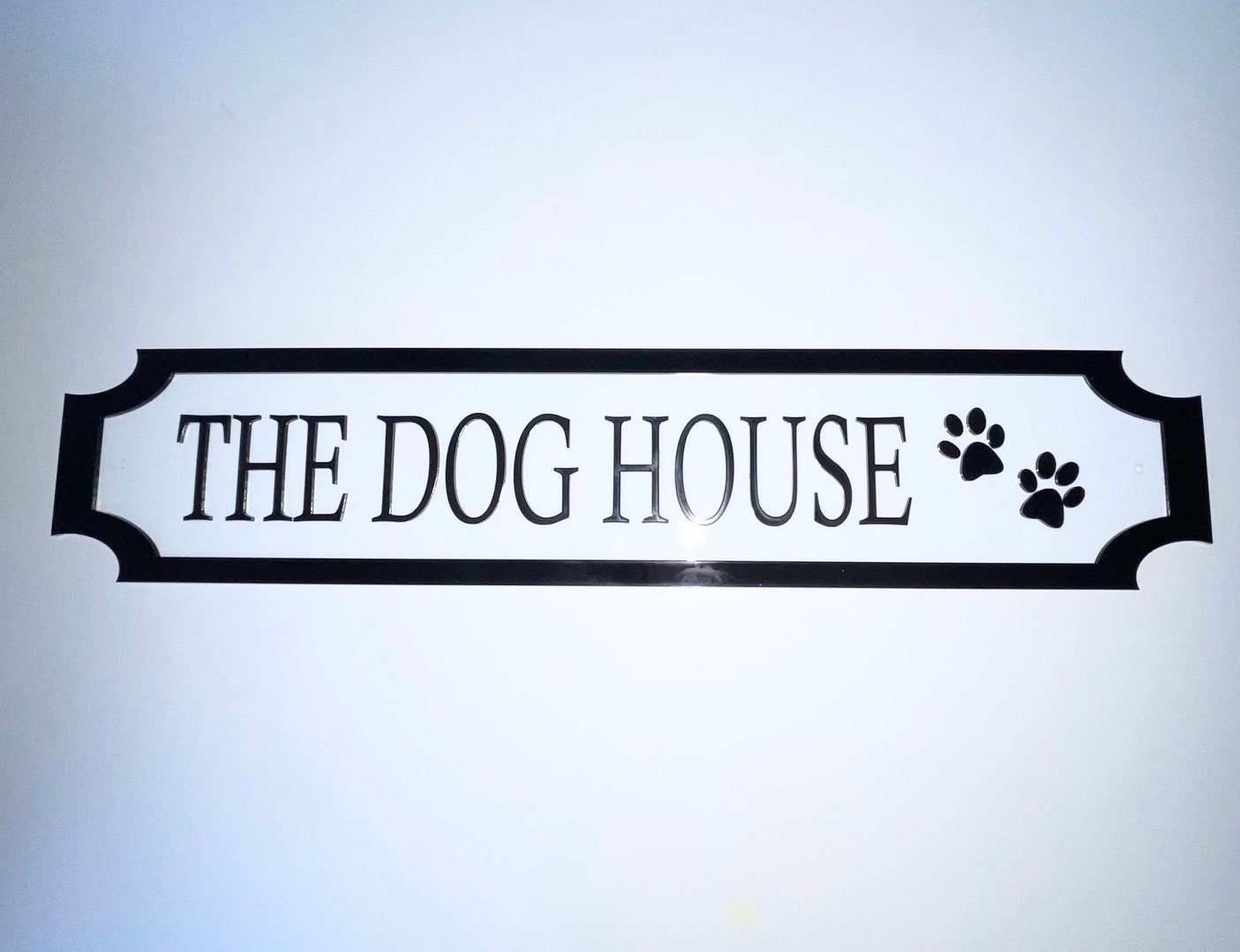 THE DOG HOUSE Sign Indoor & Outdoor wall Sign Pet Sign - Etsy