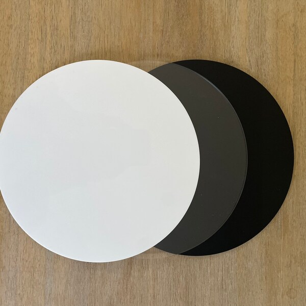 Acrylic Circle - Etsy