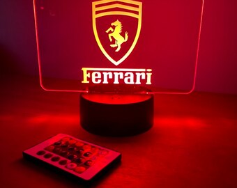 Ferrari Neon Sign - Etsy
