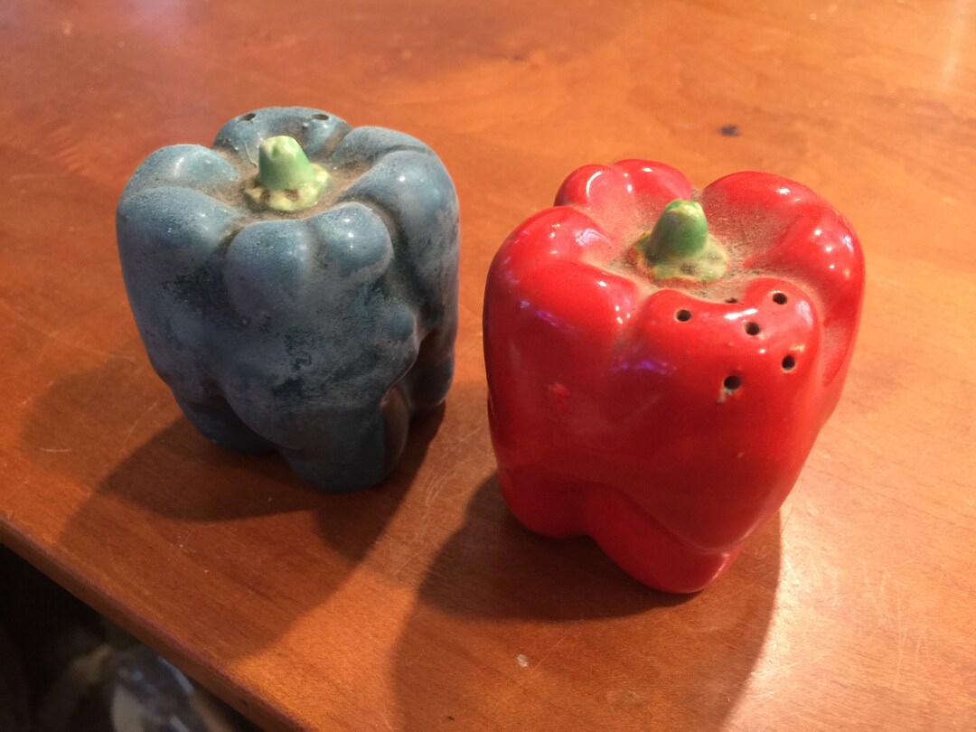 Red and Blue Pepper - Etsy