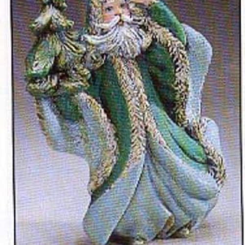 Gare Clocks Santa Ceramic Bisque Ready to Paint 3495 | Etsy