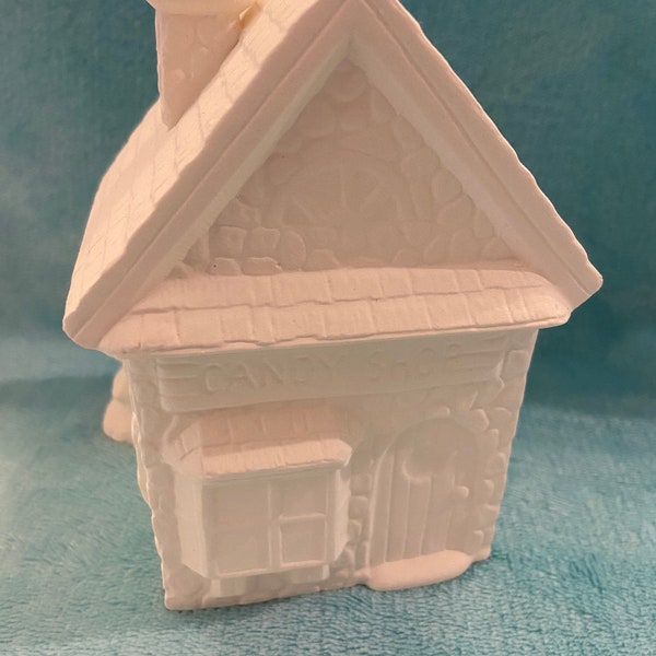 Ready to Paint Ceramic Bisque Christmas House - Etsy