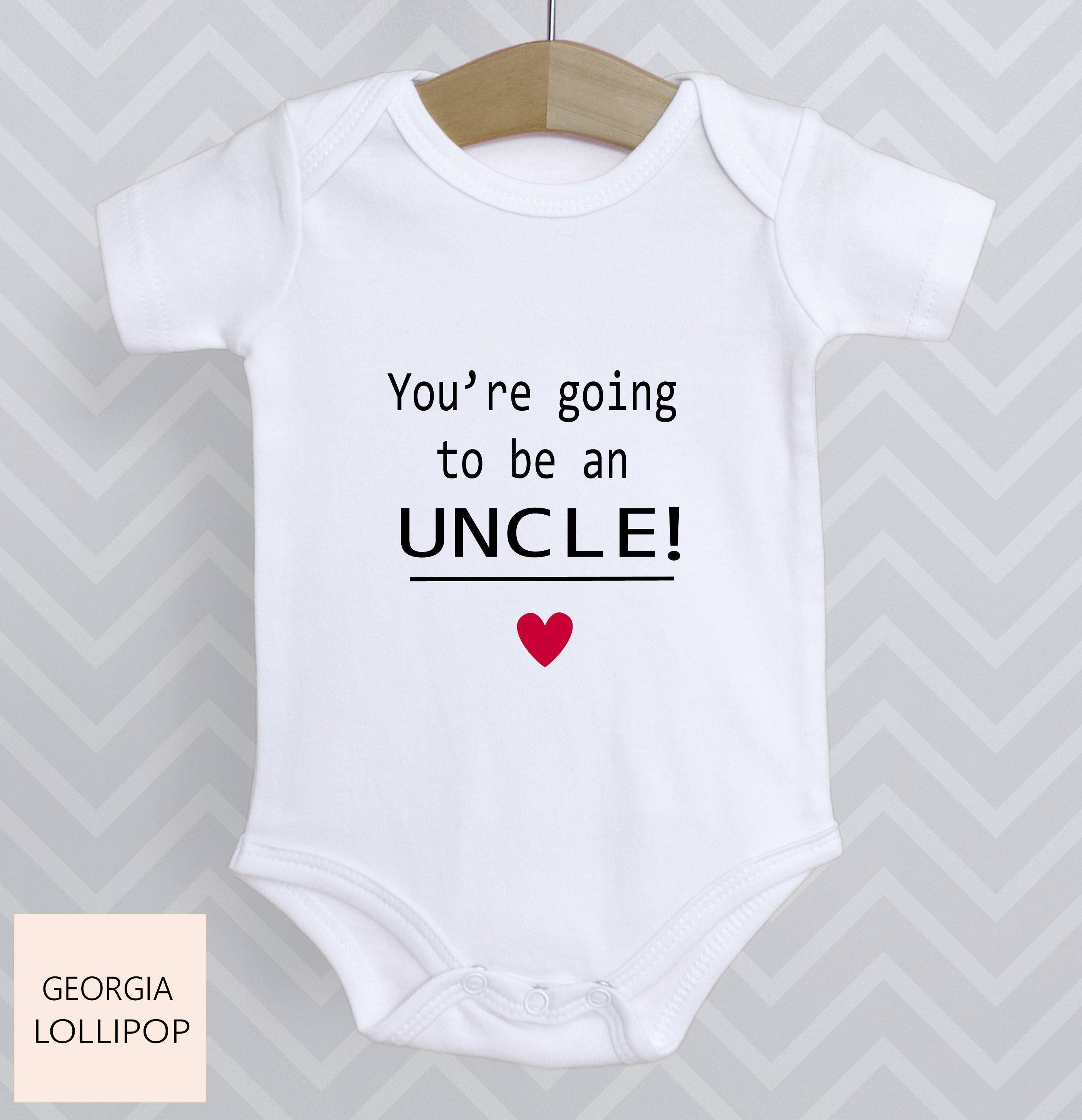 You're going to be an Uncle Announcement Reveal Secret | Etsy