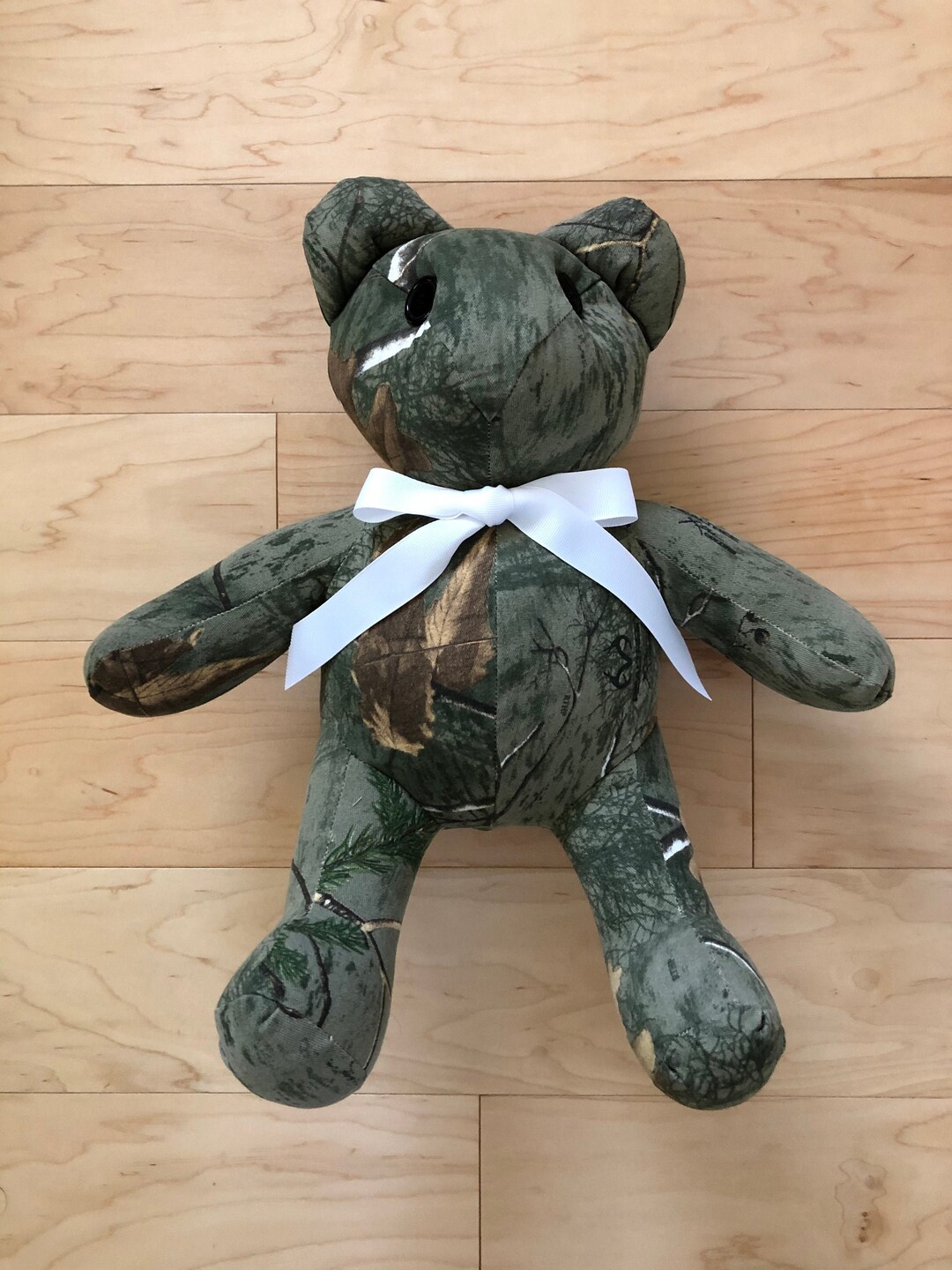 Real Tree Green Camo Baby Bear-huggable, Soft Plush Stuffed Animal ...