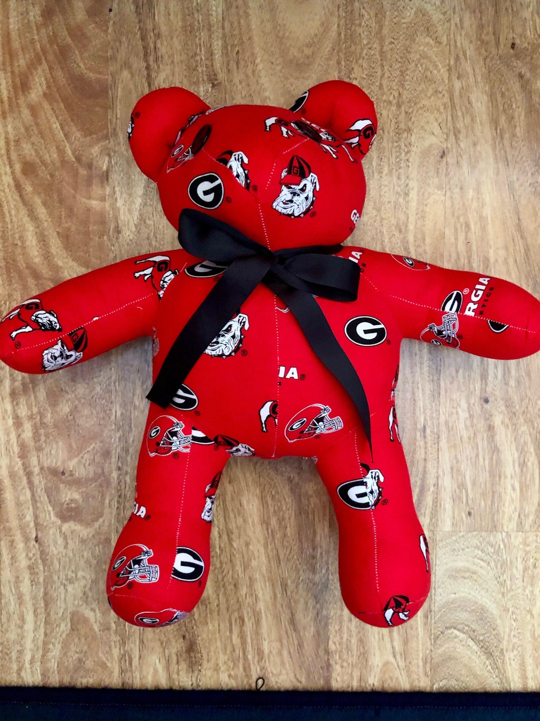 Georgia Bulldogs Red Bear - a Huggable, Soft Plush Stuffed Animal ...
