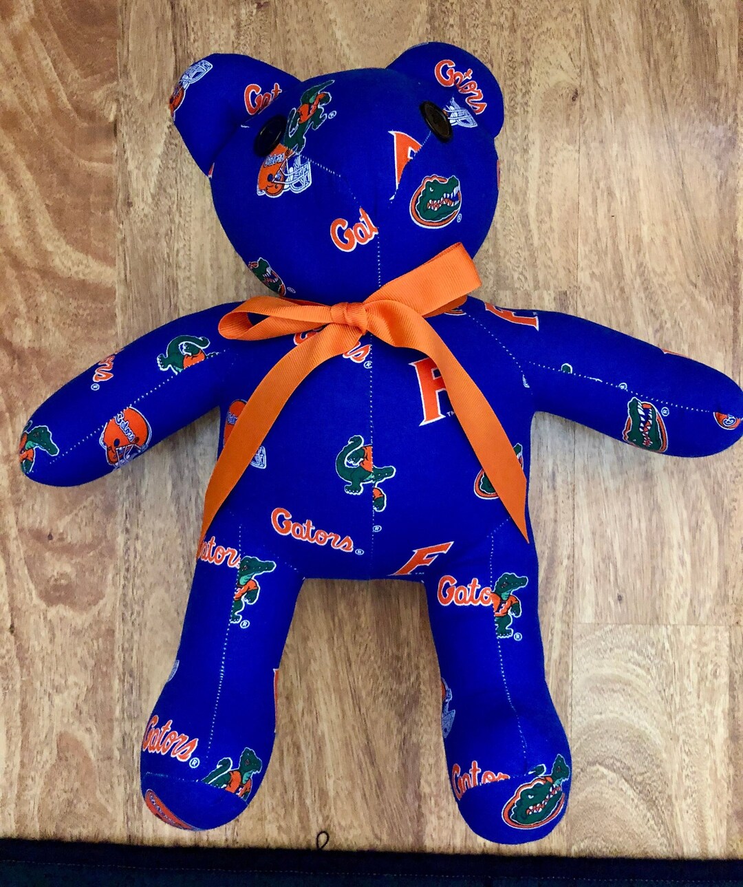UF Blue Gator Baby Bear Made by Katmar - a Huggable, Soft Plush Stuffed ...
