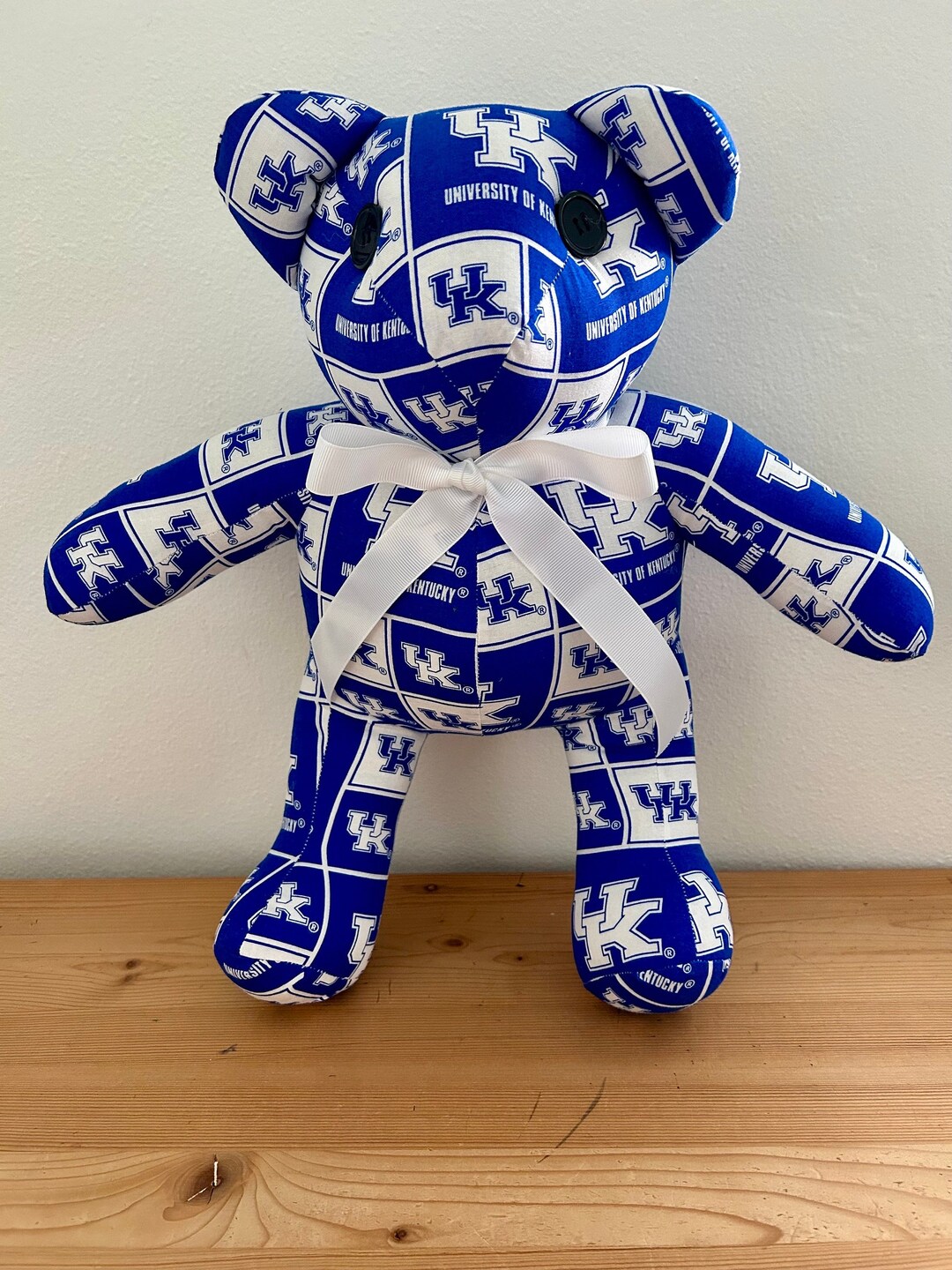 UK Wildcats Baby Bear: Handmade Plush Stuffed Animal - Etsy