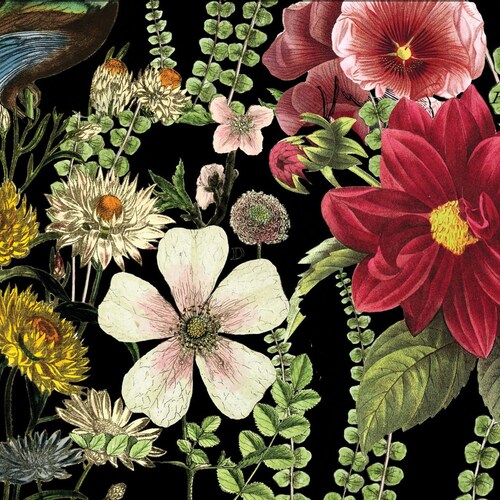 Midnight Garden Decor Transfer - Etsy