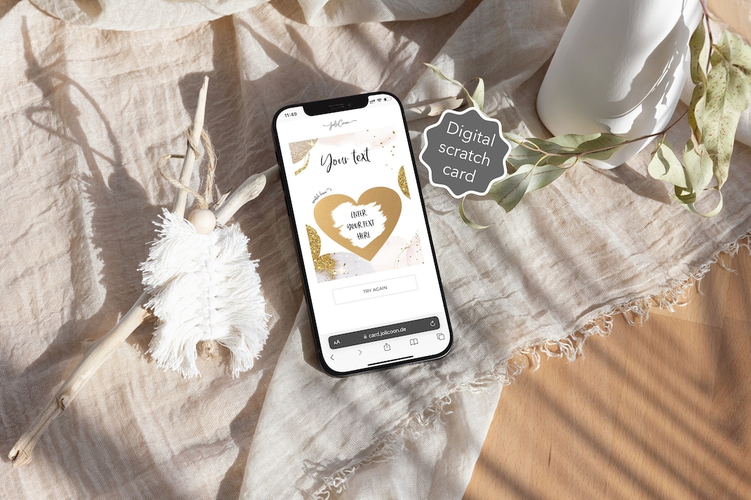 Custom Scratch off Cards - Ecards Scratch Offs - Online Scratch Card - Etsy