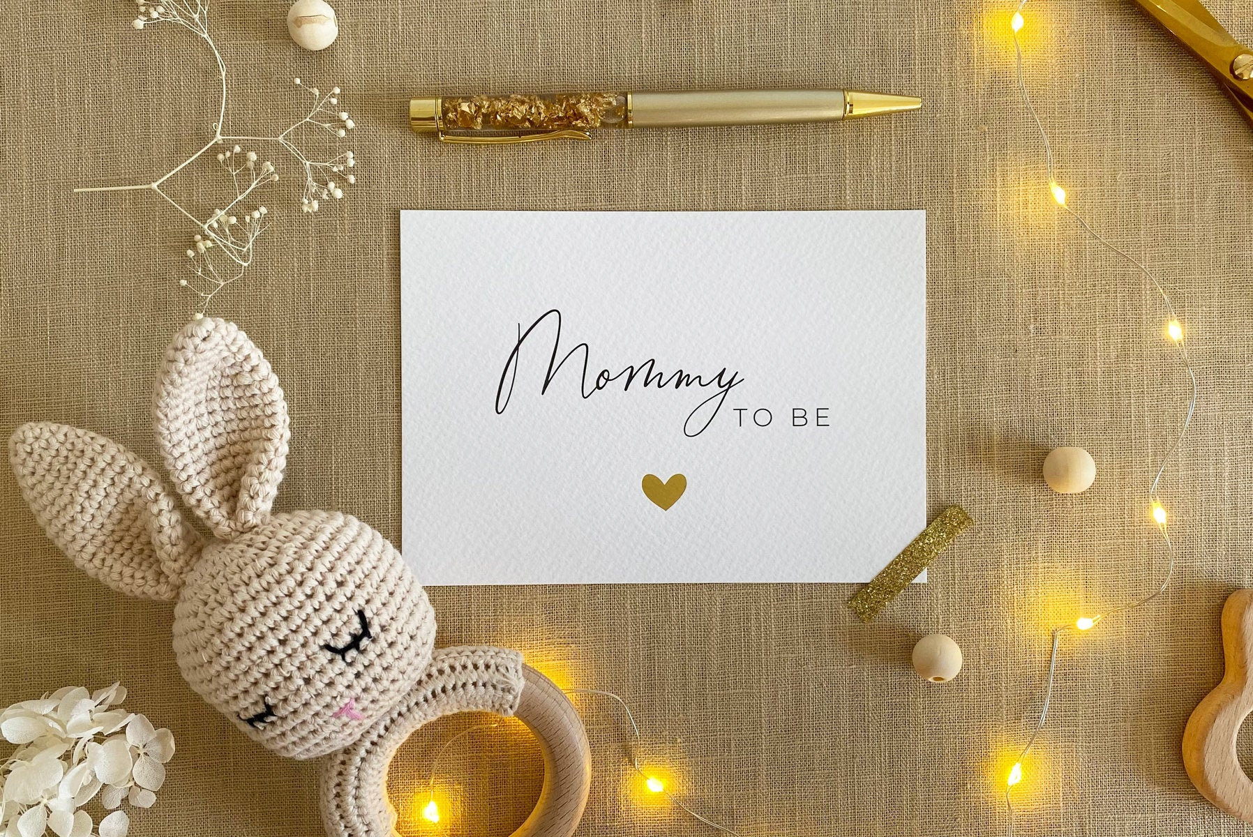 Mommy to be Congratulations Card Baby Party Decoration | Etsy