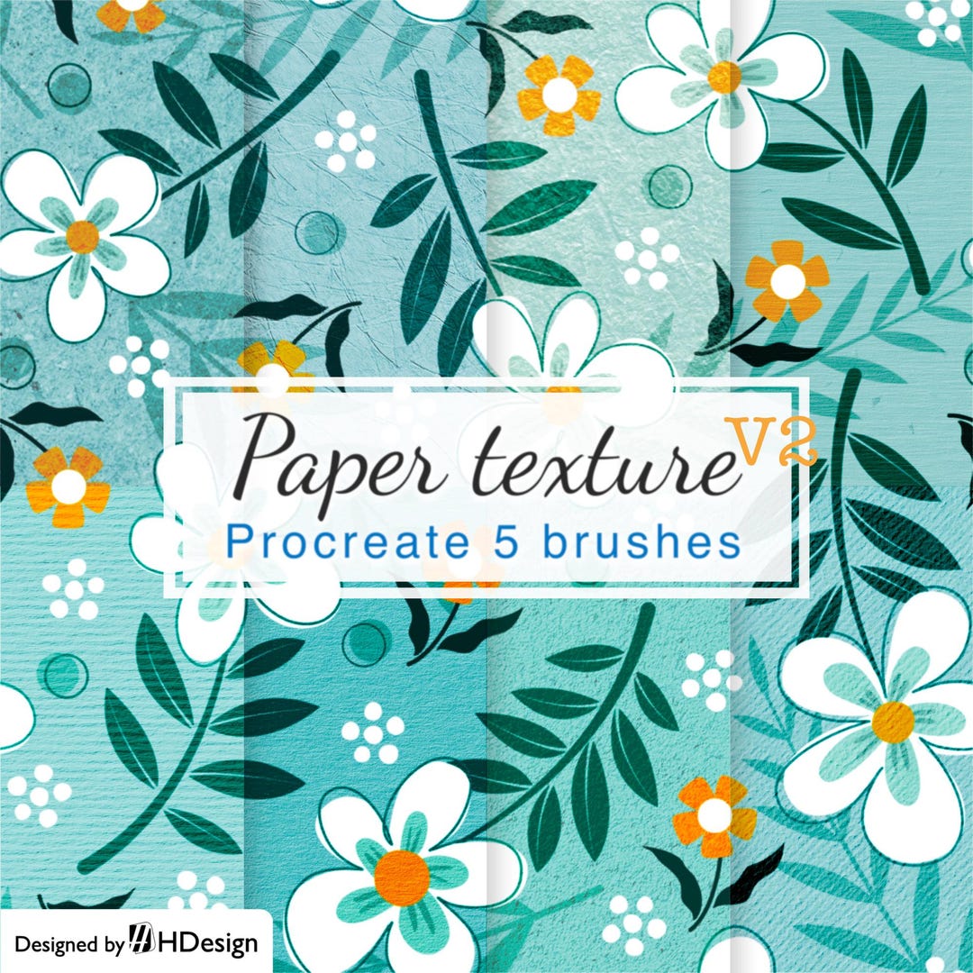 Procreate Brushes: High Resolution Paper Textures - Etsy