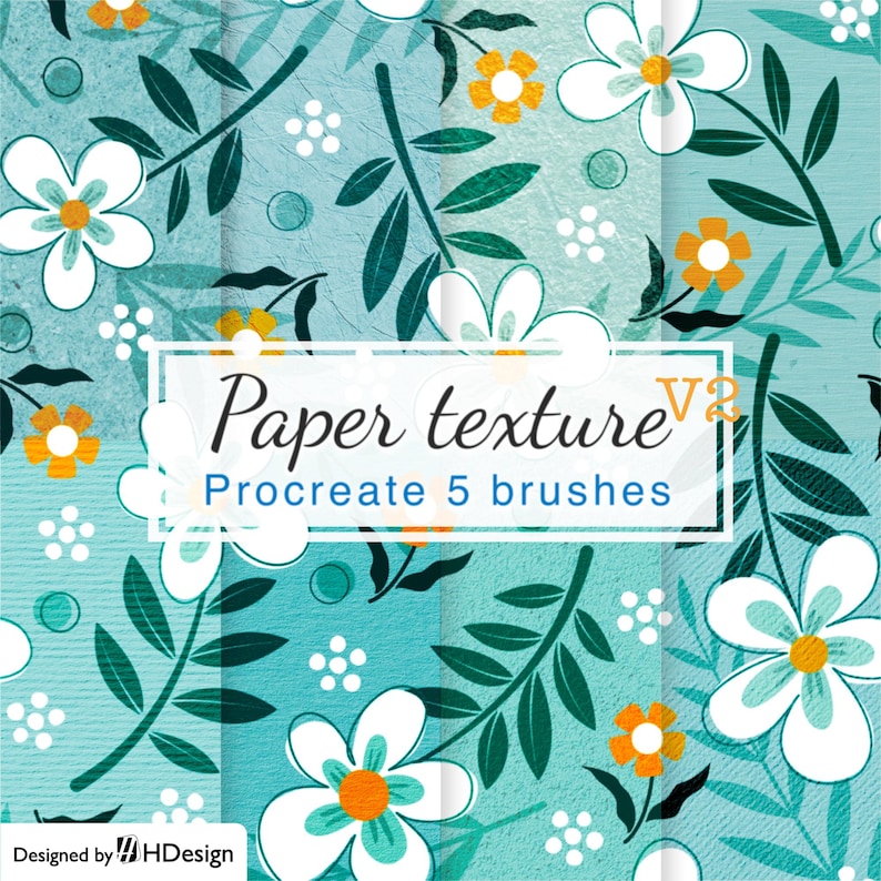 Procreate Brushes: High Resolution Paper Textures - Etsy