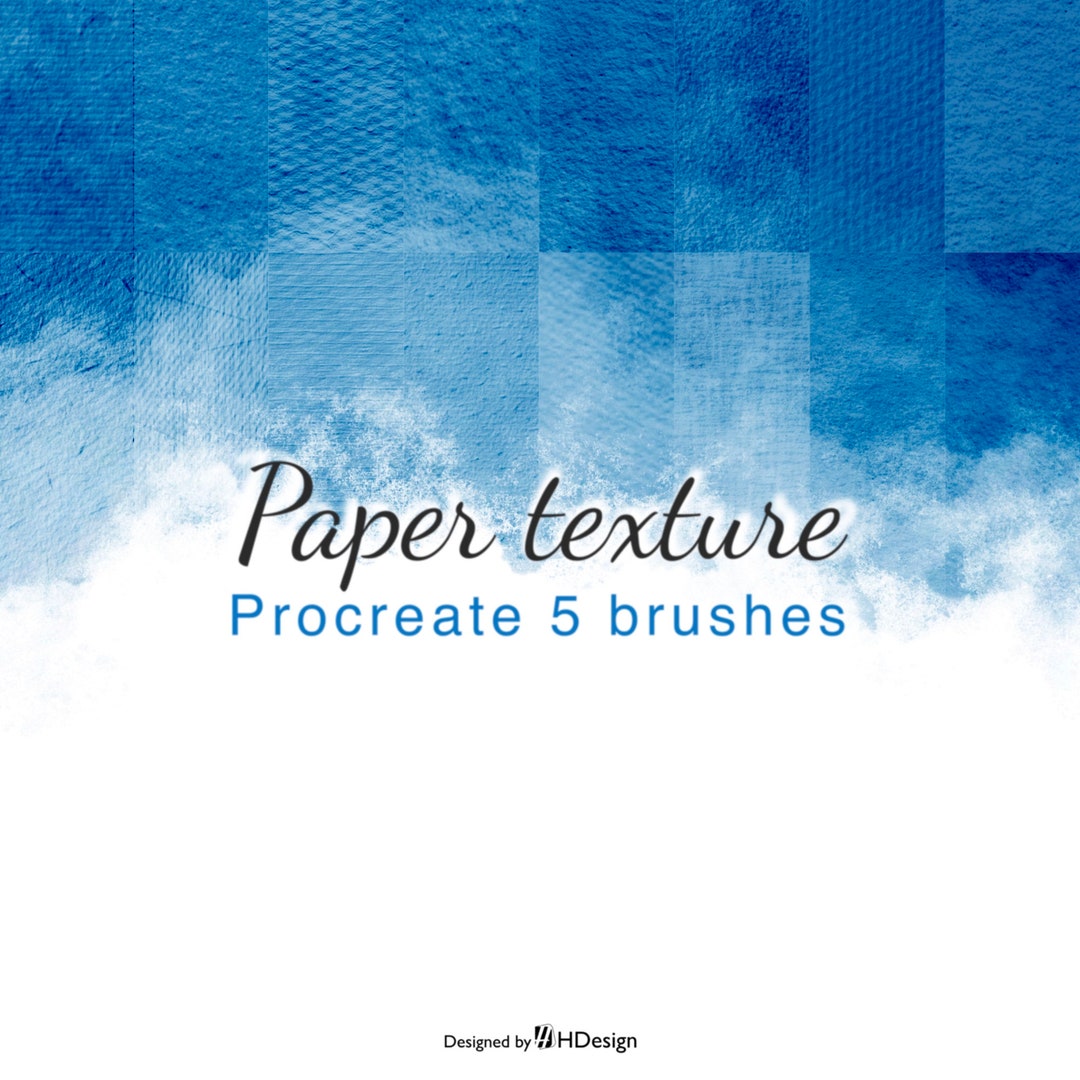 Procreate Brushes: High Resolution Paper Textures - Etsy
