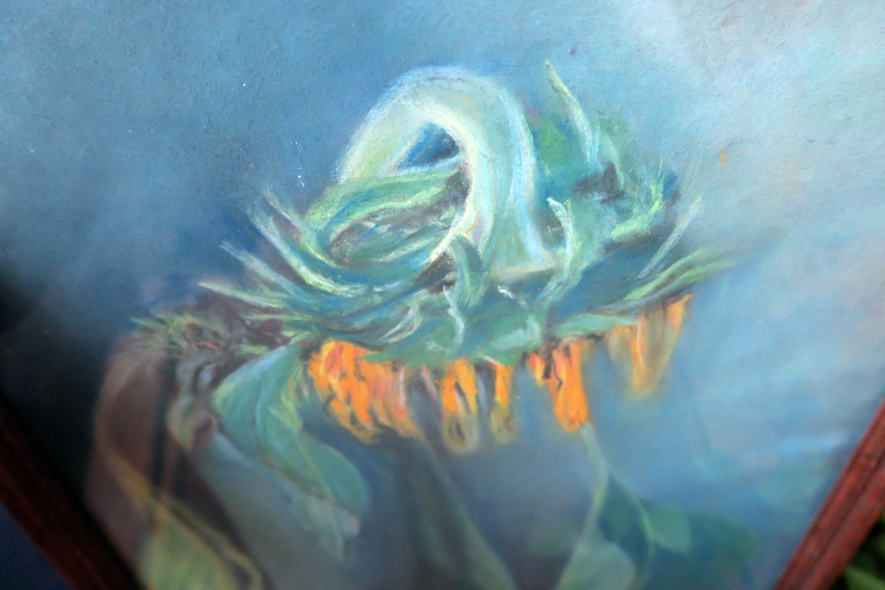 Original Pastel Art by Dr Johannes Van Der Elst From 1940s / Dutch ...