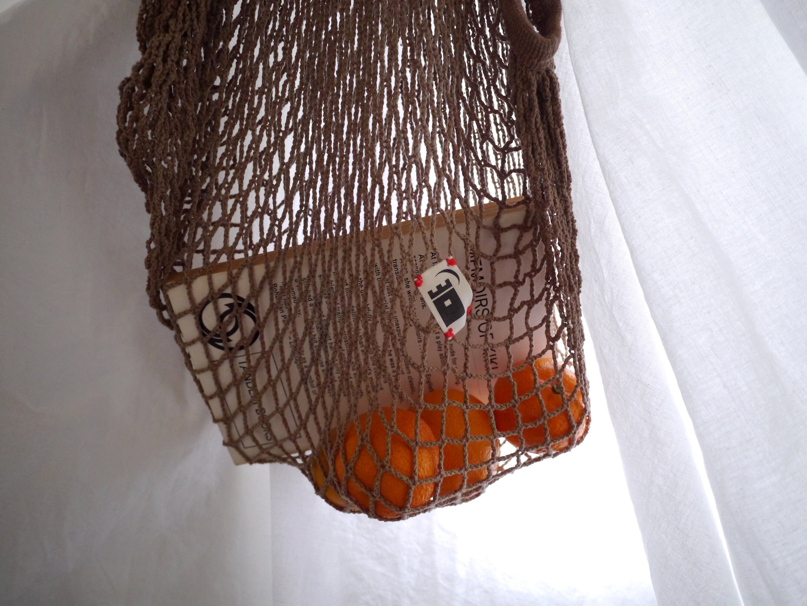 Naturally Dyed String Bag / Tote Bag / Market Bag / - Etsy Singapore