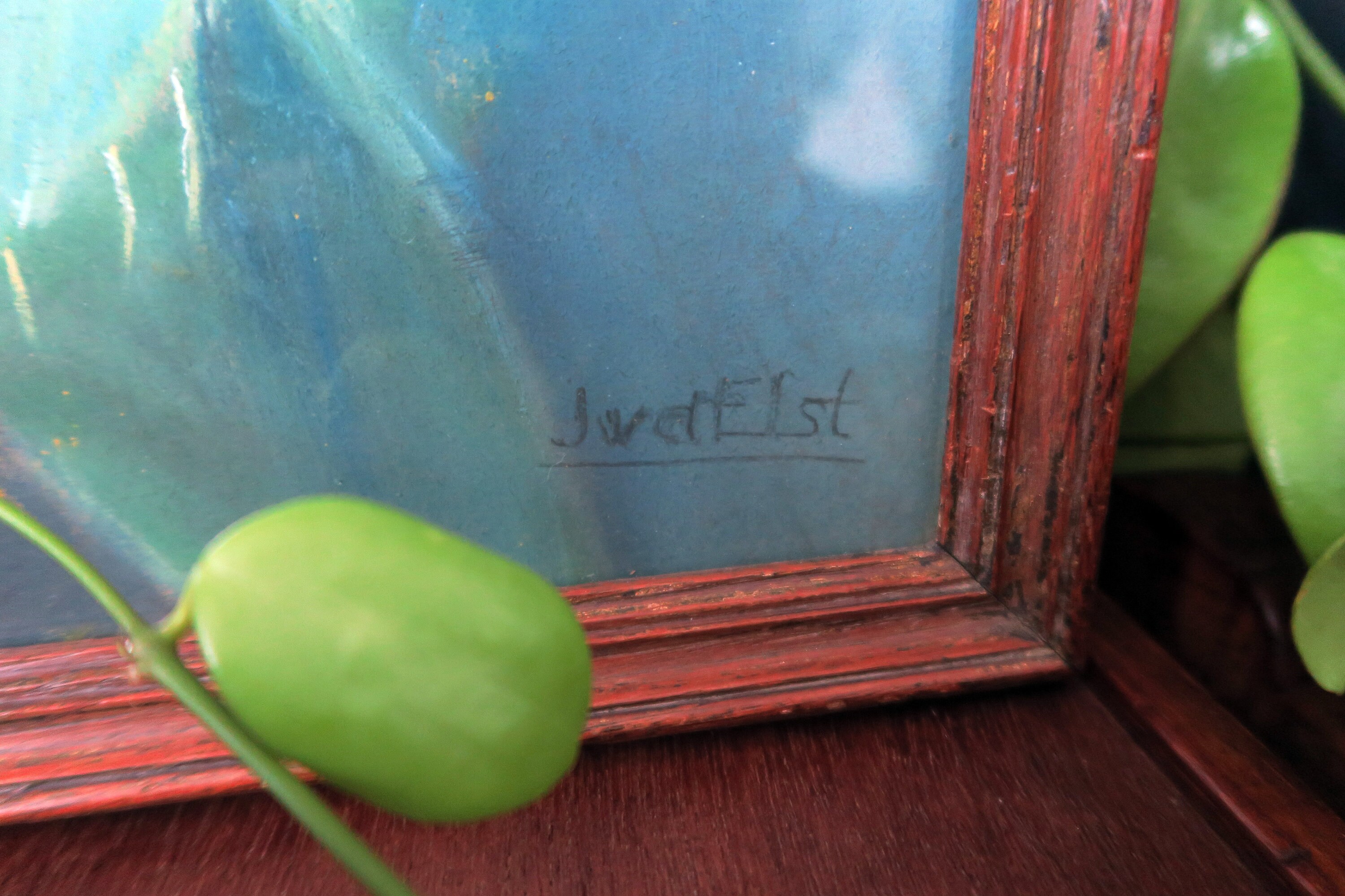 Original Pastel Art by Dr Johannes Van Der Elst From 1940s / Dutch ...