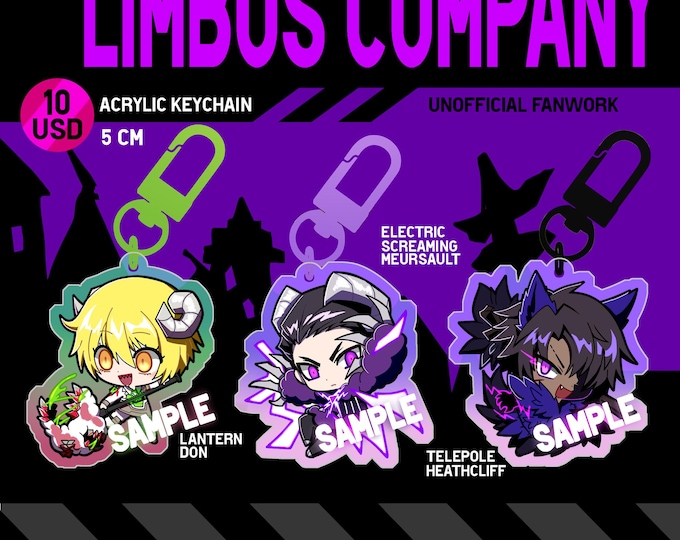Limbus Company LCB Sinners - Identities Acrylic Charms(and Vergilius ...