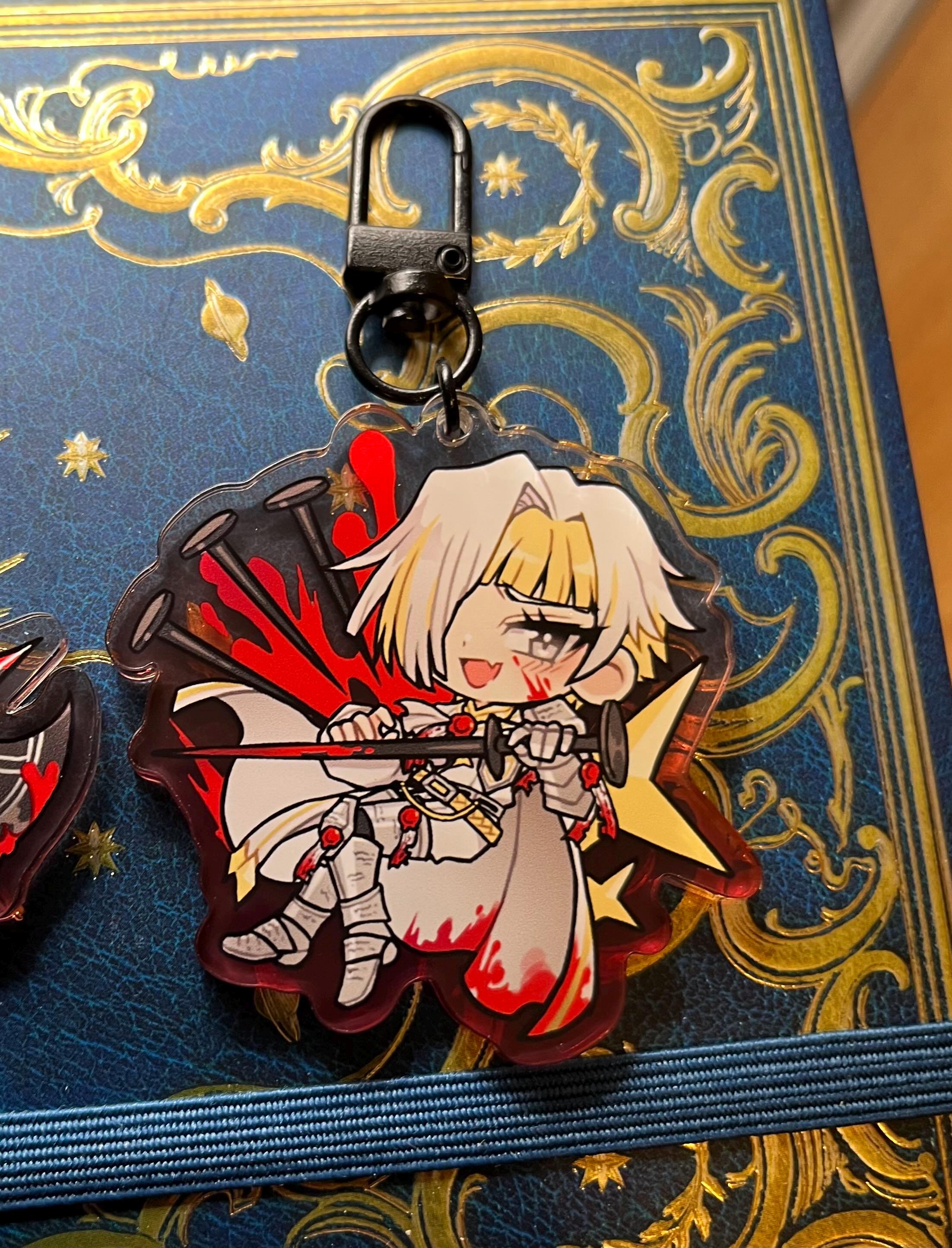 Limbus Company | Canto 3: the Unconfronting | Acrylic Keychain Charm ...