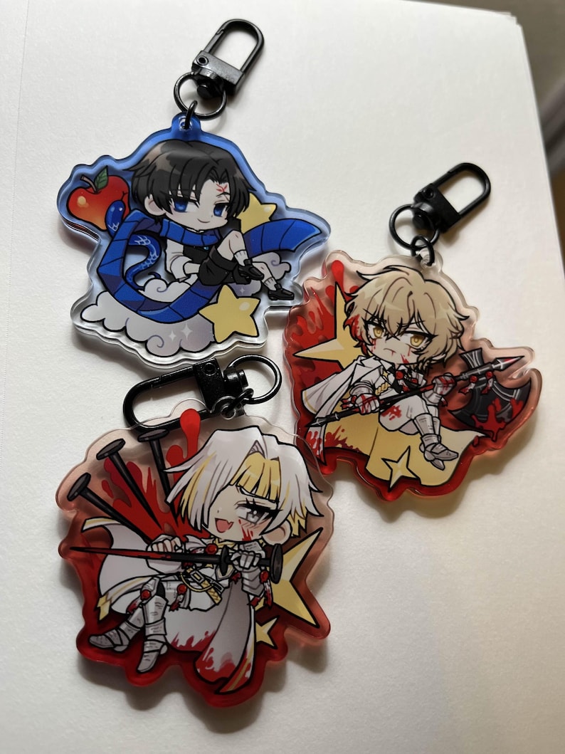 Limbus Company | Canto 3: the Unconfronting | Acrylic Keychain Charm ...