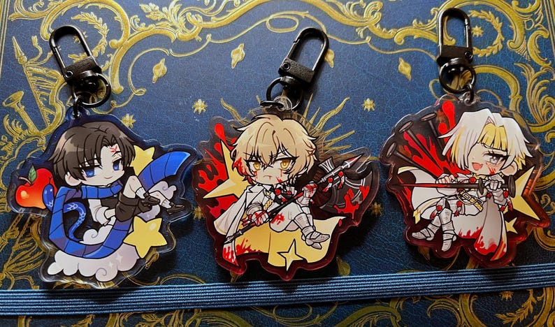 Limbus Company | Canto 3: the Unconfronting | Acrylic Keychain Charm ...
