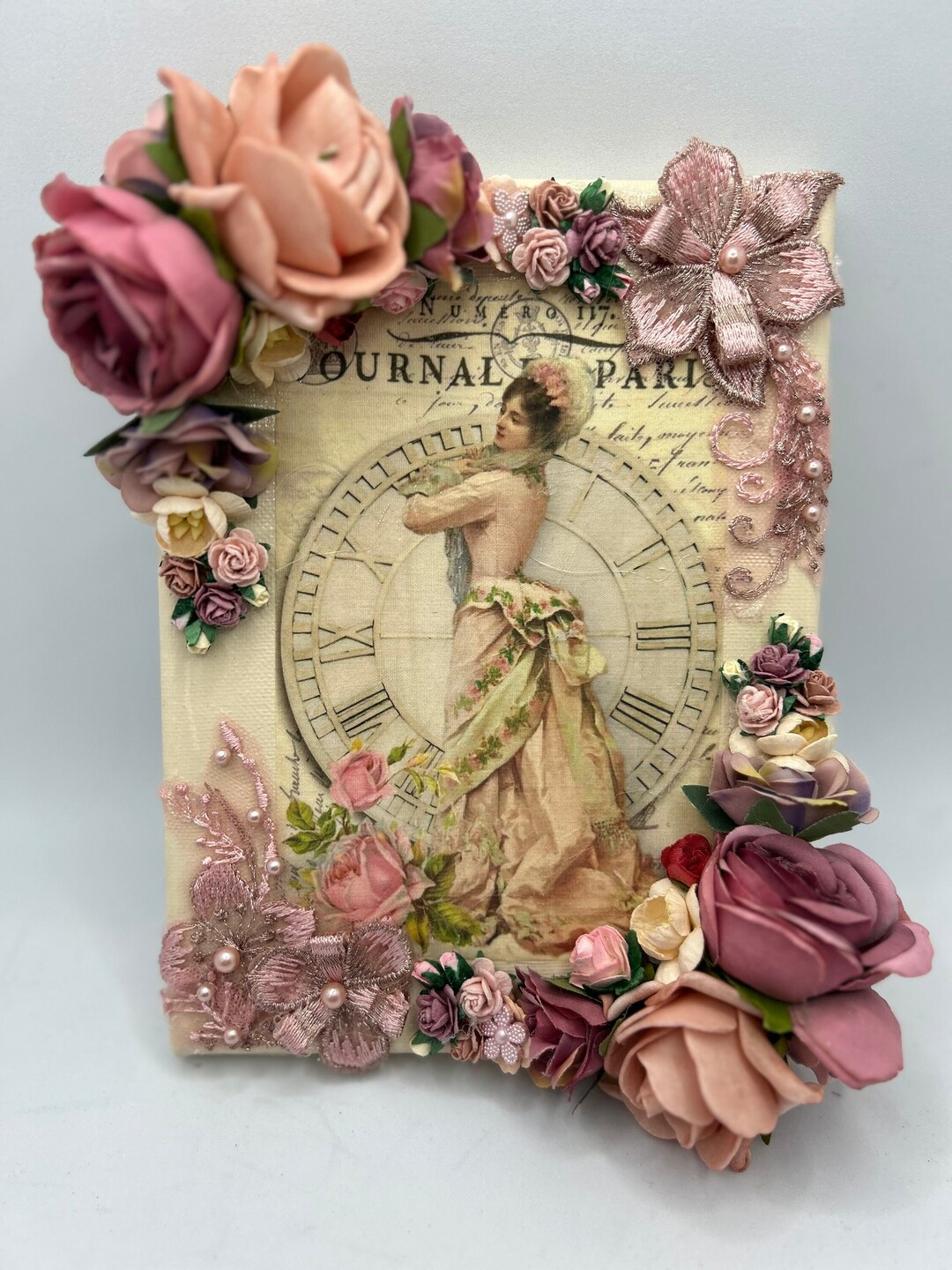 Victorian Lady Print, Clock Lady Print, Victorian, Clock Victorian ...