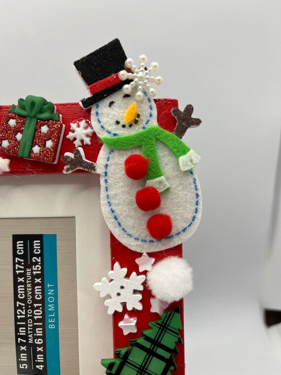 Red Christmas Frame