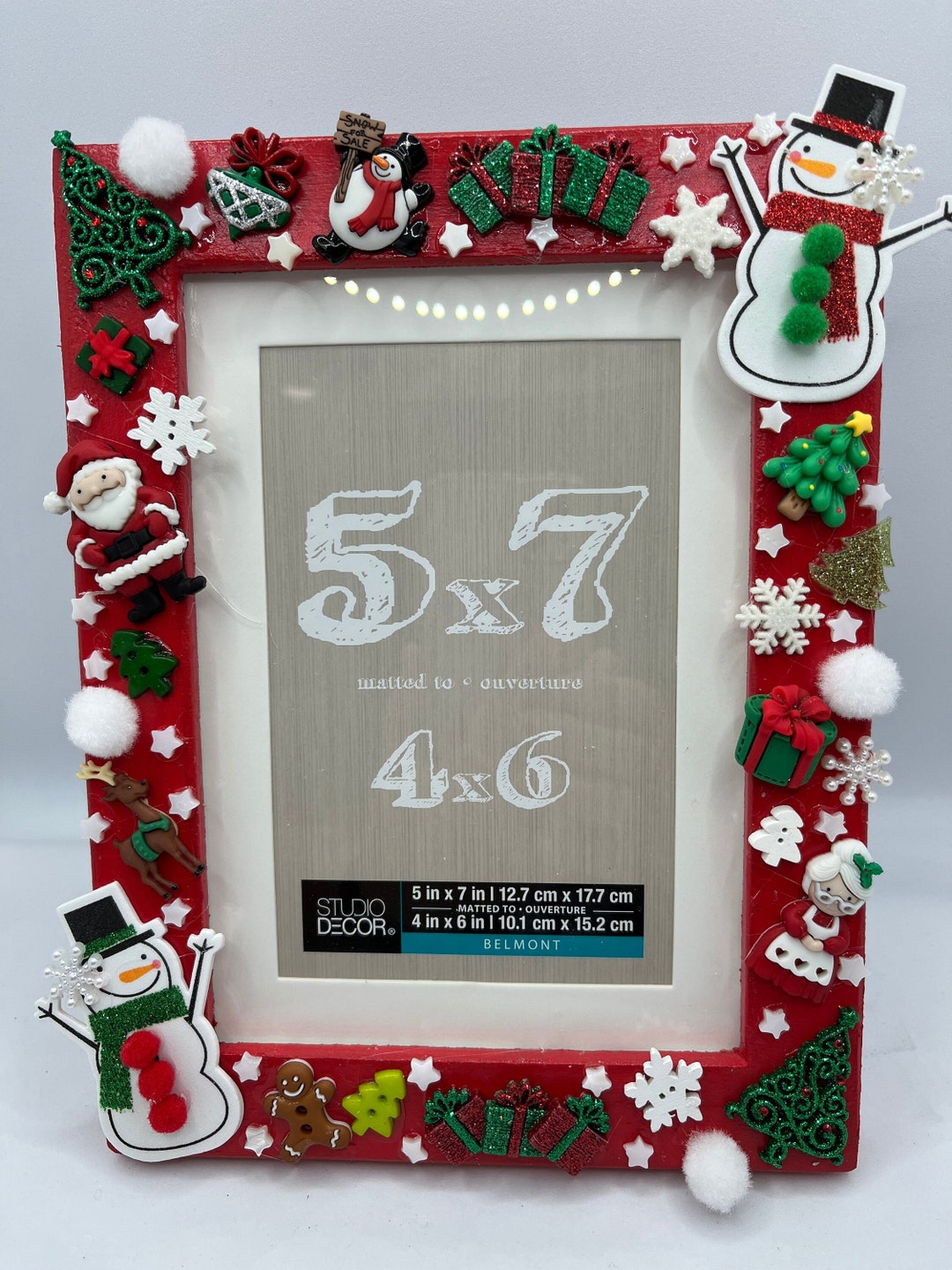 Christmas Red Decorated Frame, Christmas, Christmas Frame, Snowman ...
