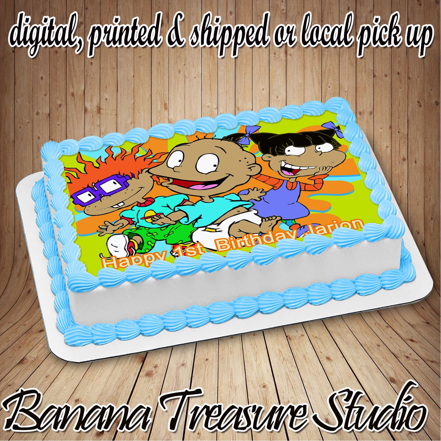 Rugrats Sheet Cake
