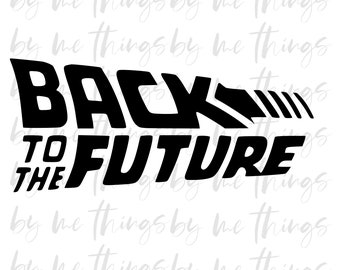Back to the Future Svg - Etsy Australia