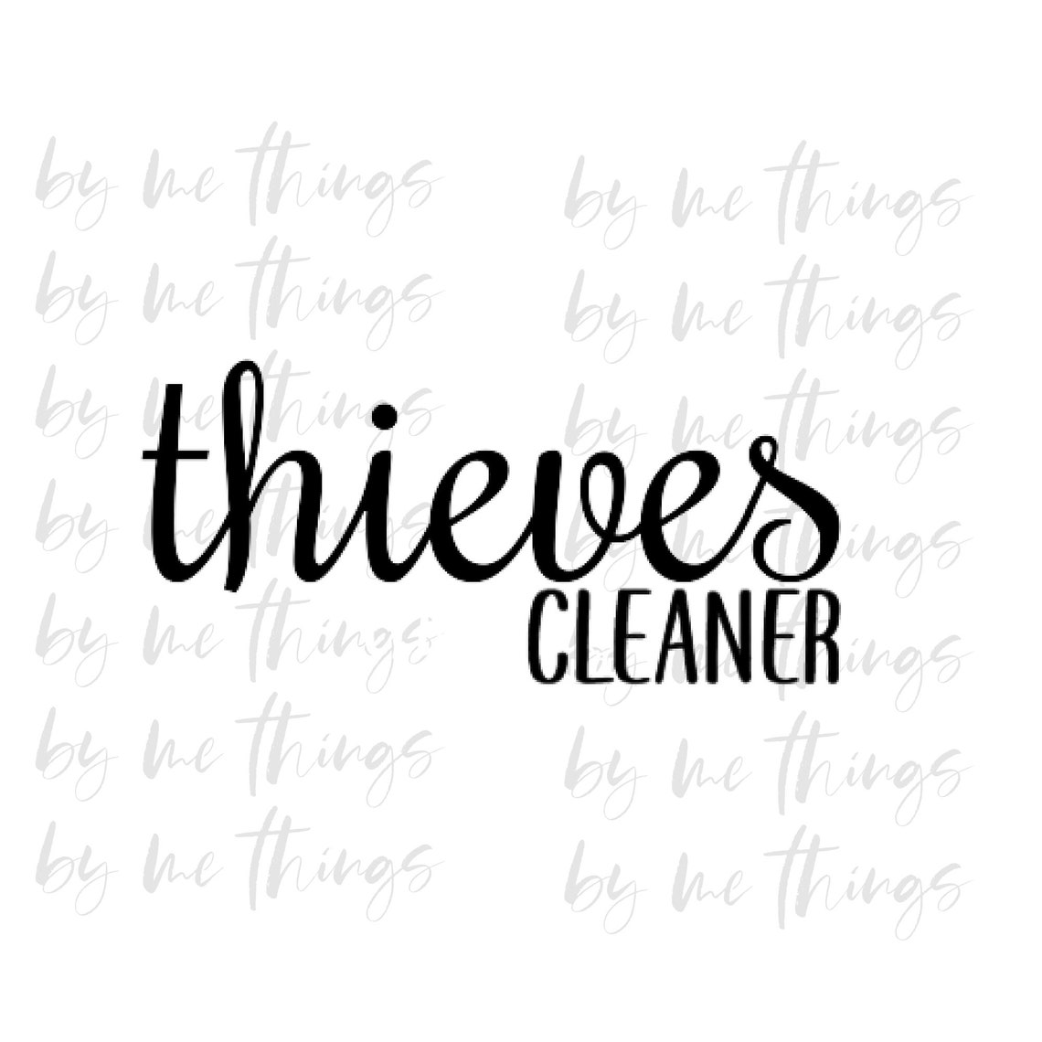 Thieves Cleaner Label- DIGITAL DOWNLOAD - Etsy