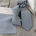 Finley Dusty Blue Men's Tie | Dusty Blue Tie | Blue Wedding Tie | Boys ...