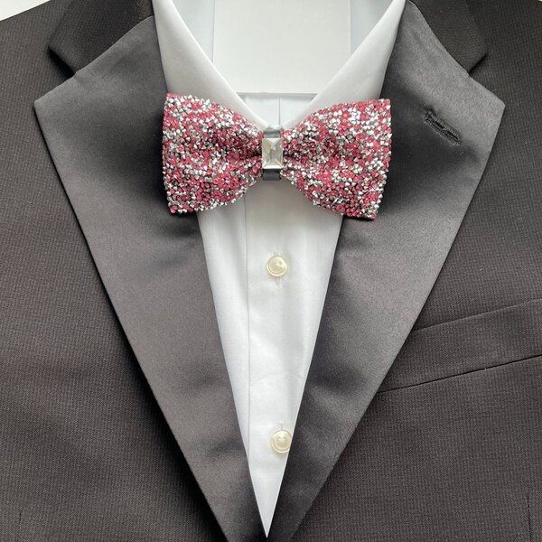 Beaded Bow Tie - Etsy