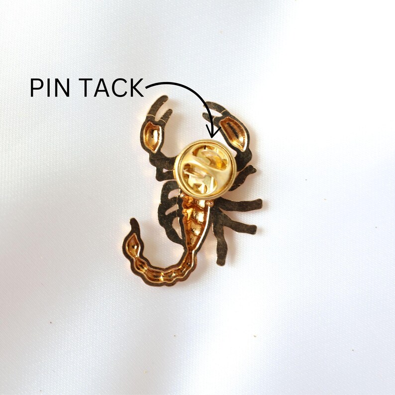 Scorpion Men's Suit Lapel Pin | Gifts for Him | Brooch for Suits ...